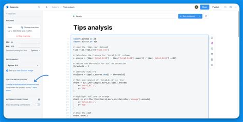 Project Initialization Deepnote Docs