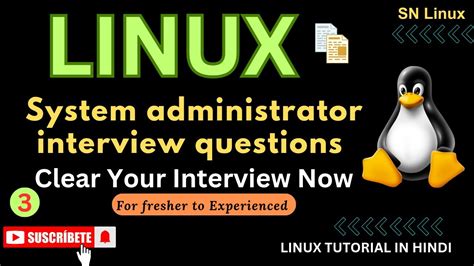 Linux Interview Questions And Answers Linux System Administrator