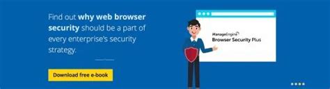 ManageEngine Browser Security Plus Free Trial Download Available At Best Price In New Delhi