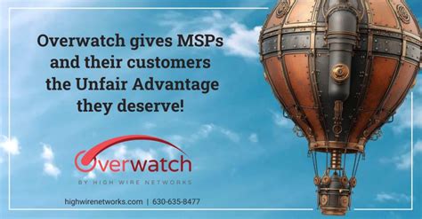 Cybersecurity Msp Unfairadvantage Overwatch High Wire Networks Overwatch