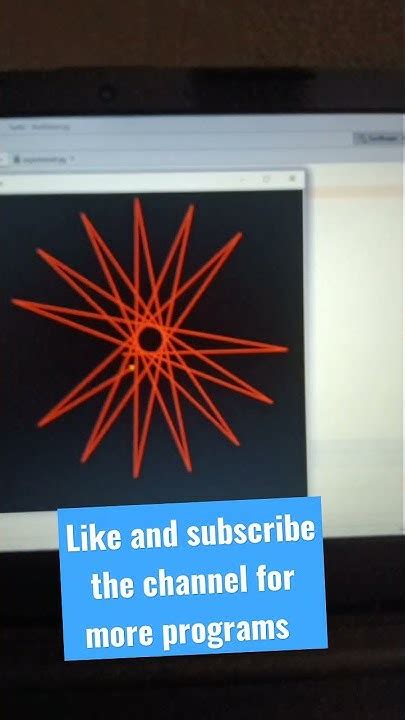 Draw Sunflower 🌻 Using Python Turtle Python Programming Tutorials