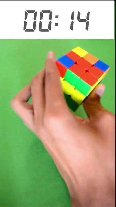 21 Rubiks Cube Algorithms In 21 Seconds Speedsolving 3x3 One Hand It