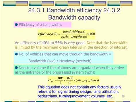 Ppt Chapter 24 Signal Coordination For Arterials And Networks Powerpoint Presentation Id