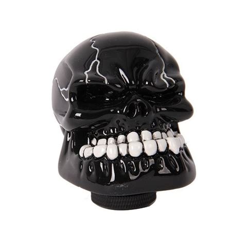 Black Stainless Steel Momo Skull Car Gear Knob At ₹ 320piece In New