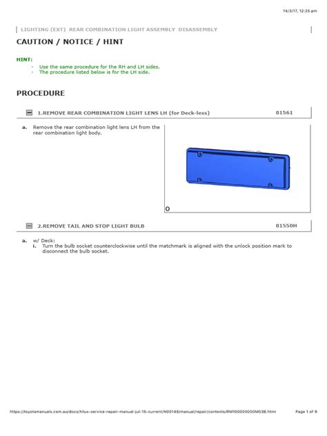 Disassembly Pdf