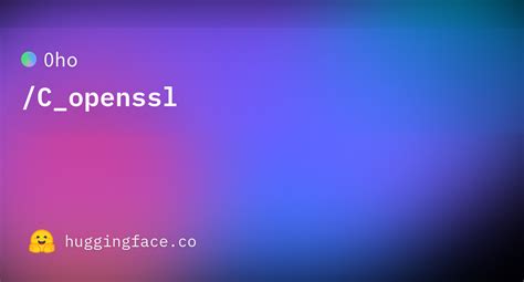 0ho c openssl · datasets at hugging face