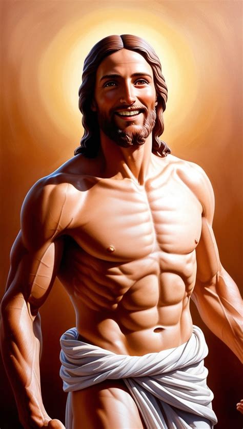 Muscular Jesus Smiling Wallpaper Jesus Wallpaper Jesus Art Jesus Smiling Jesus Quotes Jesus