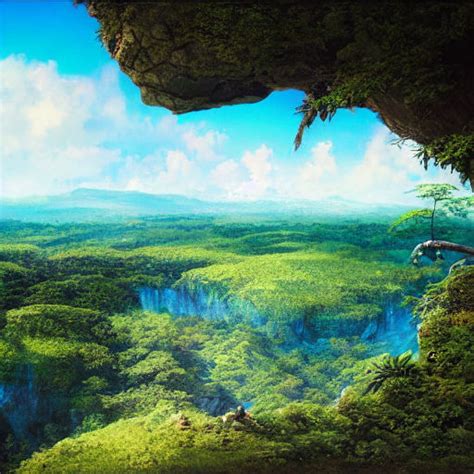 Cliffside View By Zoruagalaxy On Deviantart