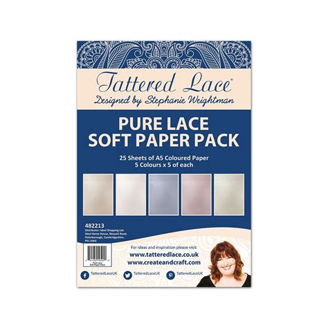 Pure Lace Soft Paper Pack Tattered Lace