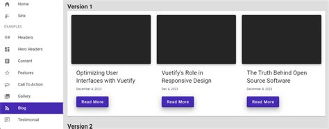 Vuetify 3 Nebula Ui Kit