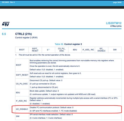 Solved Lis2dwt12 Spi Communication With Other Slaves Pres Stmicroelectronics Community
