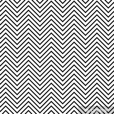 Sticker Black And White Seamless Zig Zag Line Pattern Pixersus