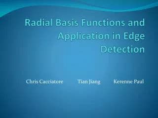 PPT Radial Basis Functions PowerPoint Presentation Free Download ID