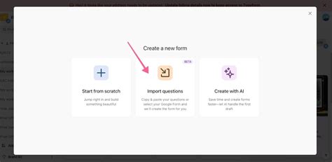 Importing Forms Community