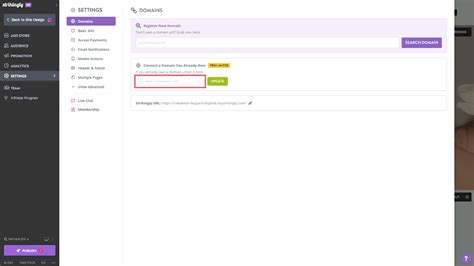 Connecting A Bluehost Subdomain To Your Strikingly Site Strikingly Help Center