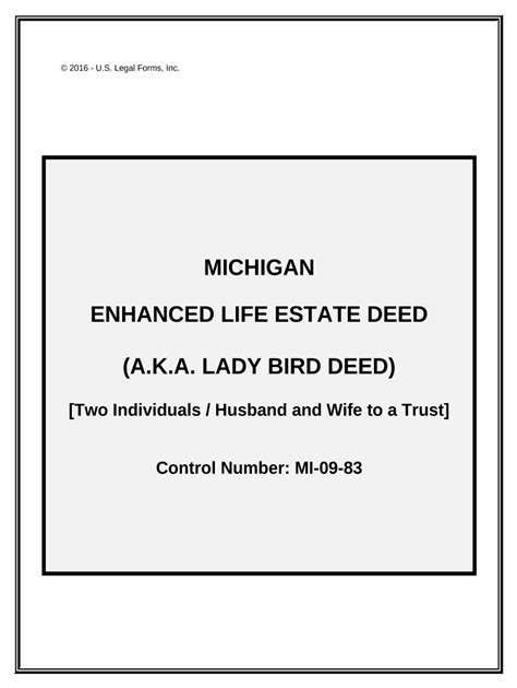 Lady Bird Deed Fill Out And Sign Online Dochub