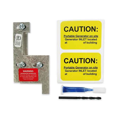 Geninterlock Ge 200hda Generator Interlock Kit Breaker Panel 150 200