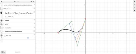 I Made An Interactable Bezier Curve Visualizer Rdesmos