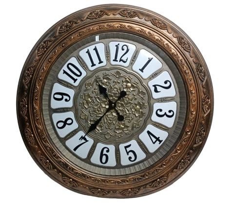 Vintage Analog Wall Clock Thepe Stores