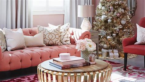 Associer Le Rose Et Lor Pour Sa D Co De No L My Blog Deco