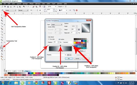 Transparencies From Two Angles Coreldraw Graphics Suite X4