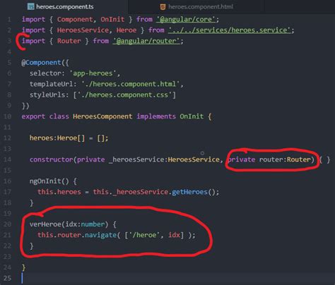 ElectrobÓveda Angular 10 Rutas Con Parámetros