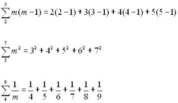 Summation Calculus Reference Guide