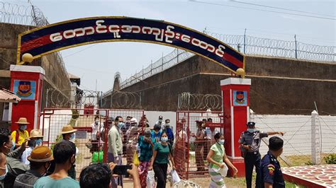 Dvb တောင်ငူထောင်နှင့် ကျောက်ထုတ်စခန်းက အကျဉ်းသား ၃၅၀ ကျော်လွတ်မြောက်