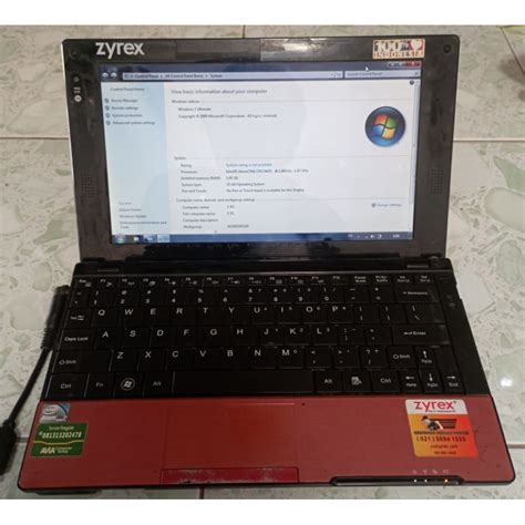 Jual Notebook Zyrex Intel Atom N455 Shopee Indonesia
