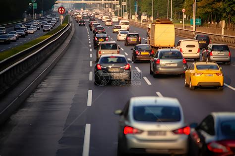 公路上驾驶的车辆高清图片下载 正版图片600914168 摄图网