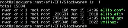 Solved Slackware Installation Does Not Boot Is The Elilo Bootloader Supported The