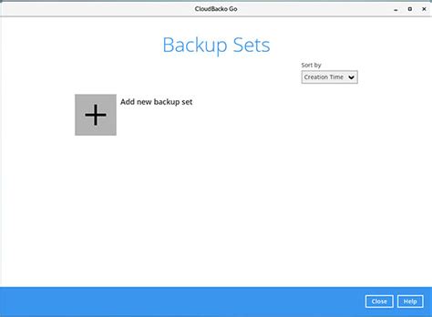 Step 3 Backup Files Linux GUI Cloud Backup Recovery Solutions CloudBacko