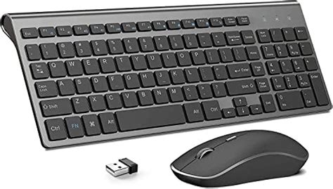 Rechargeable Wireless Keyboard And Mouse J Joyaccess 2 4g Full Size