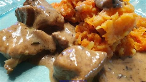 Putengulasch Mit Pilzen Schnell Gemacht Einfach Von Cockingcool