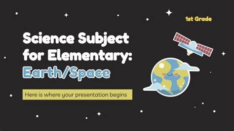 Plantillas De Google Slides Y PPT Sobre El Espacio Exterior