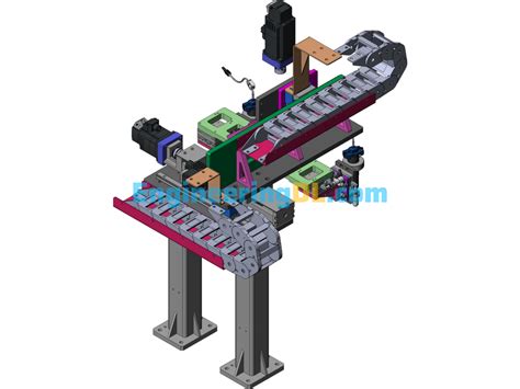 Dispensing Xyz Module 3d Servo Dispenser Solidworks Ugnx Creoproe
