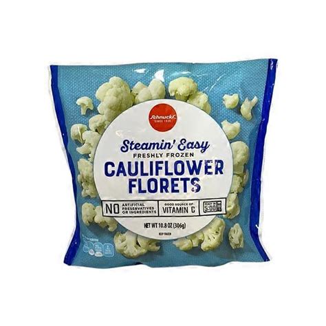 Schnucks Steamin Easy Freshly Frozen Cauliflower Florets 108 Oz