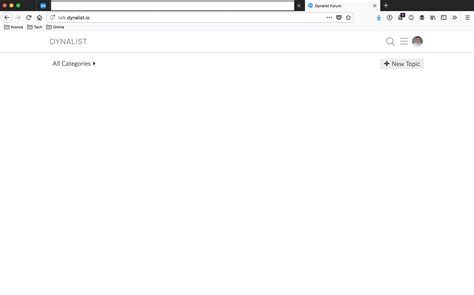 Forum Sometimes Loads With Blank Empty Screen General Dynalist Forum