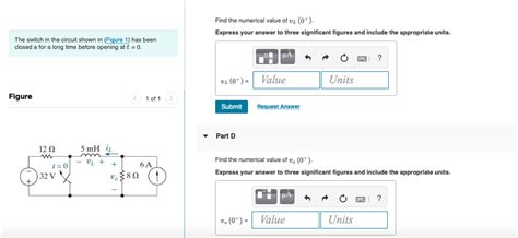 Solved Begin{tabular}{l L} And Find The Numerical Value Of