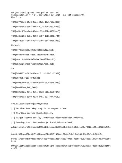 Tryhackme Pt1 Exam Leaked Suckmadick Pdf Filename Computer File