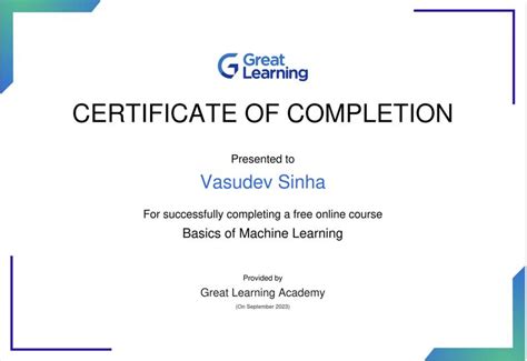 Vasudev Sinha On Linkedin Machinelearning Greatlearning
