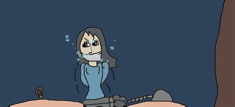Tara Miles Tied Up In The Deep By Mattjohn1992 On Deviantart