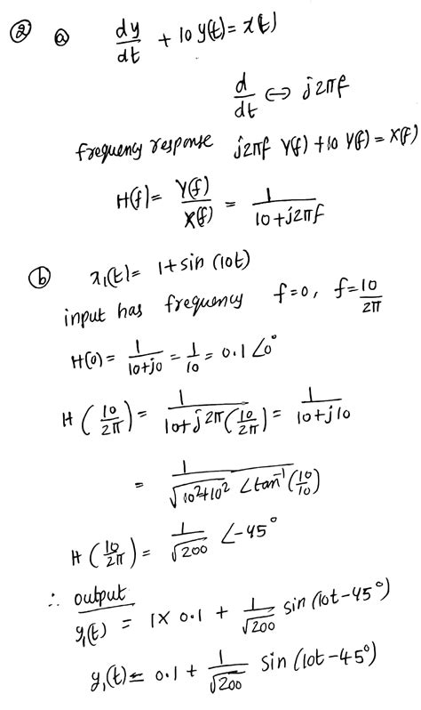 Solved 2 Consider A Causal Lti System S With The Input Output