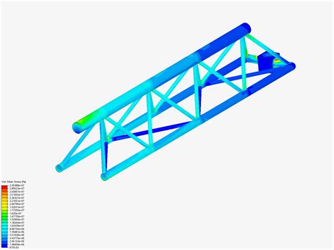 Tutorial Linear Static Analysis Of A Crane By Jcastrillon Simscale