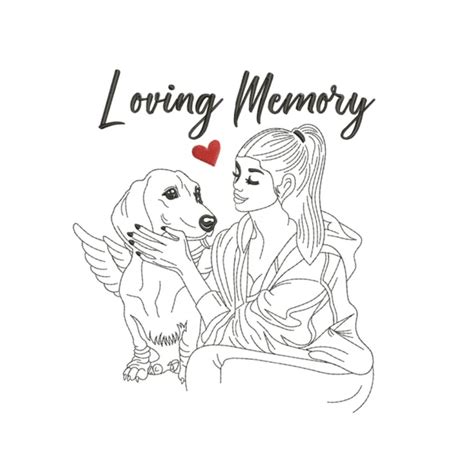 Loving Memory Line Art Rgembroiderydesigns
