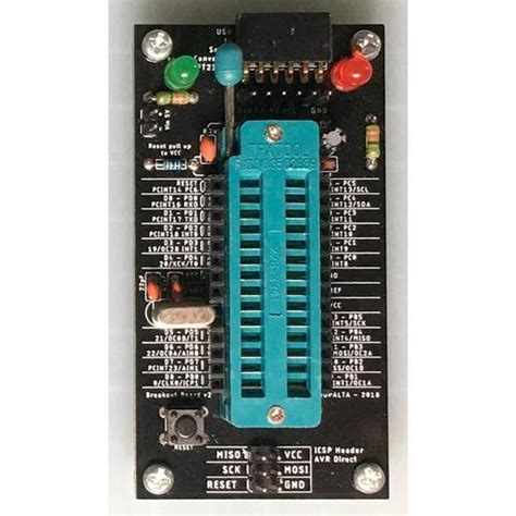 Jual Arduino Atmega328p Pu Breakout Board Arduino Bareboard Zif Socket Jakarta Barat
