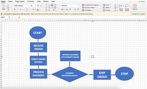 Flow Chart Maker Excel