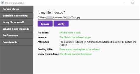 Indexer Diagnostics Tool Fix Windows Search Indexer Problems