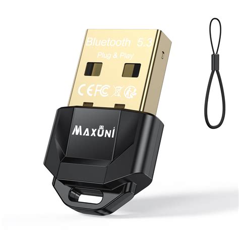 Bluetooth Adapter For PC 5 3 Maxuni USB Bluetooth Dongle 5 3 EDR