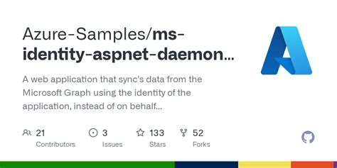 Ms Identity Aspnet Daemon Webappsynccontrollercs At Main · Azure